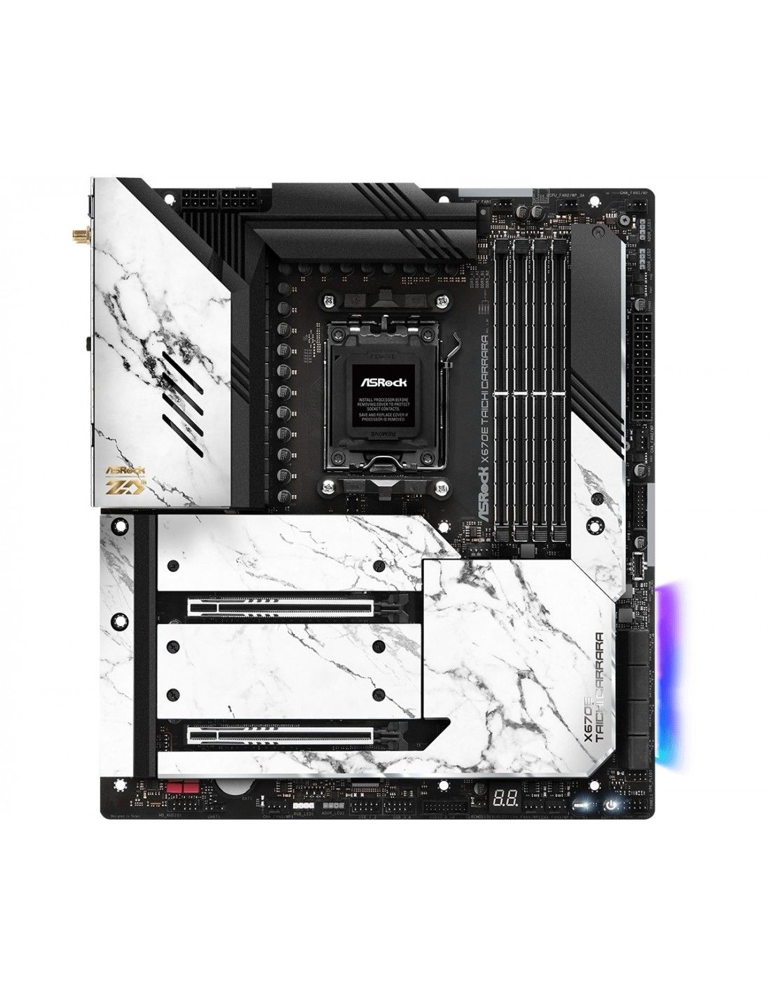 Asrock X670E Taichi Carrara AMD X670 Zócalo AM5 ATX extendida