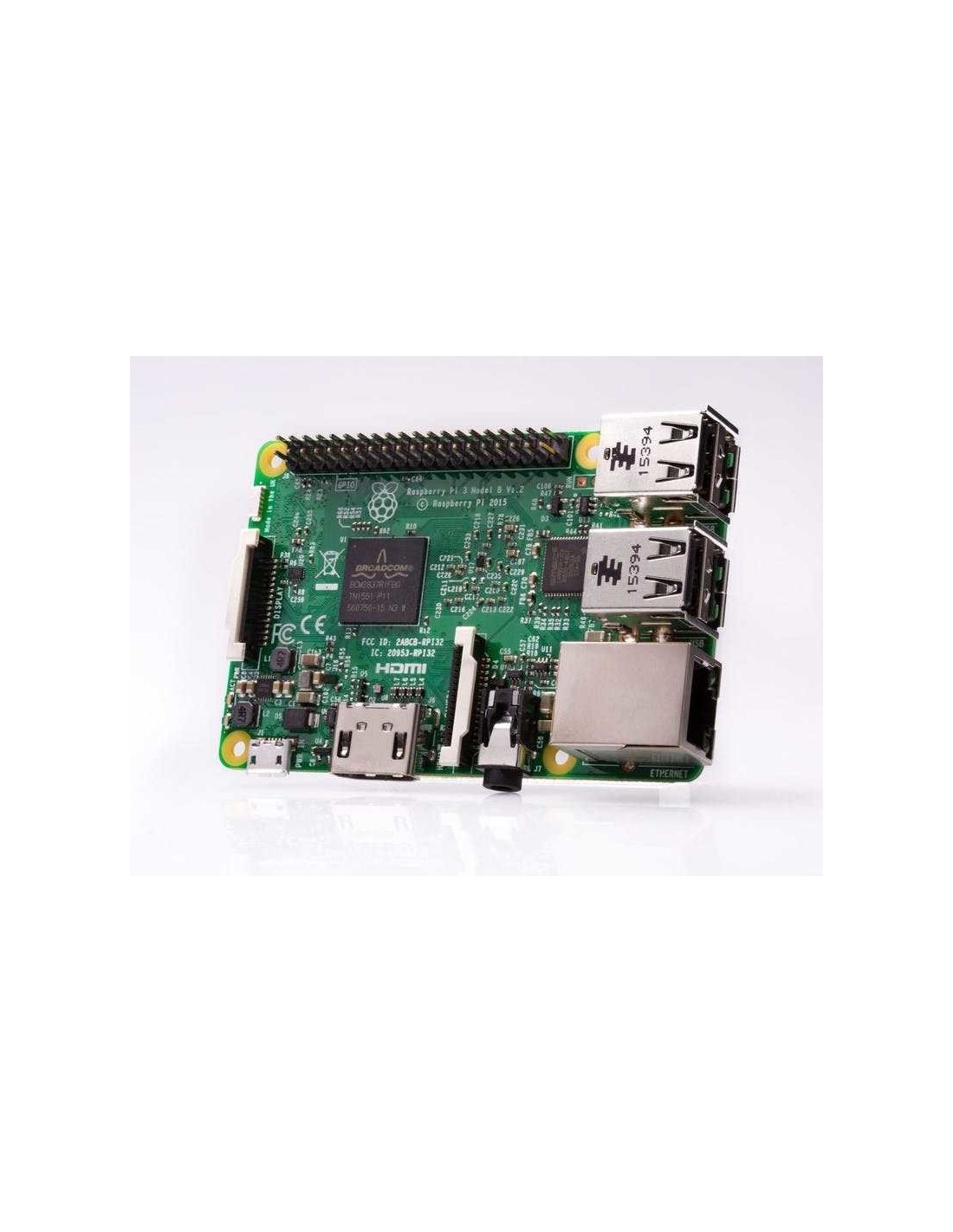 Raspberry Pi 3 Model B placa de desarrollo 1200 MHz BCM2837