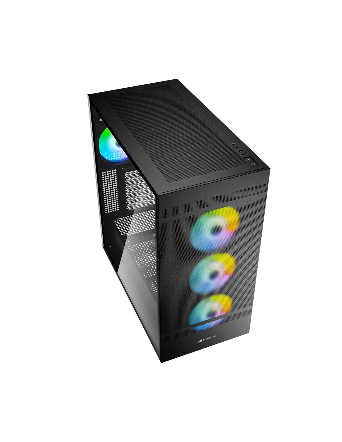 Sharkoon Rebel C50 RGB ATX Full Tower Negro