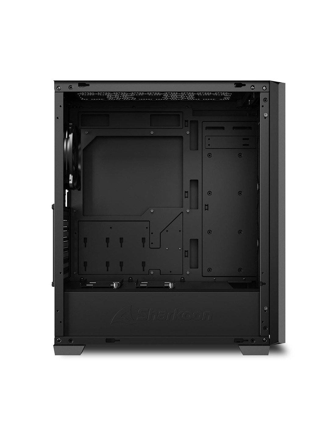 CAJA SHARKOON ATX MIDI VS9 NEGRA