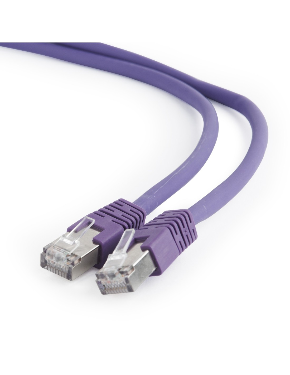 Gembird PP6A-LSZHCU-V-1M cable de red Violeta Cat6a S/FTP (S-STP)