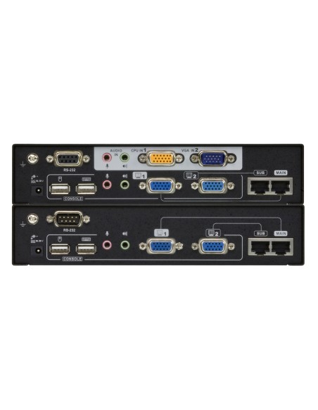 ATEN CE775 extensor audio/video Transmisor y receptor de señales AV Negro