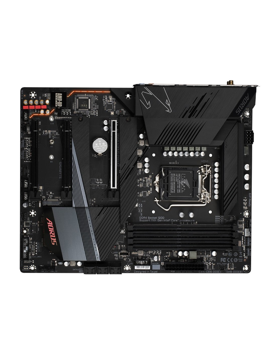 Gigabyte B560 AORUS PRO AX placa base Intel B560 LGA 1200 (Socket H5) ATX