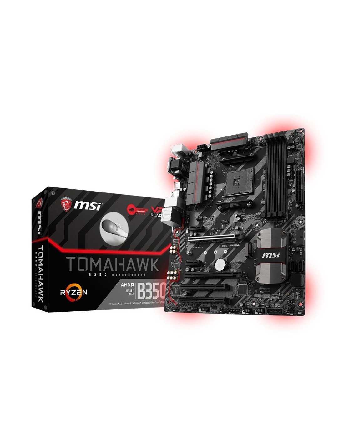 MSI B350 TOMAHAWK placa base AMD B350 Zócalo AM4 ATX