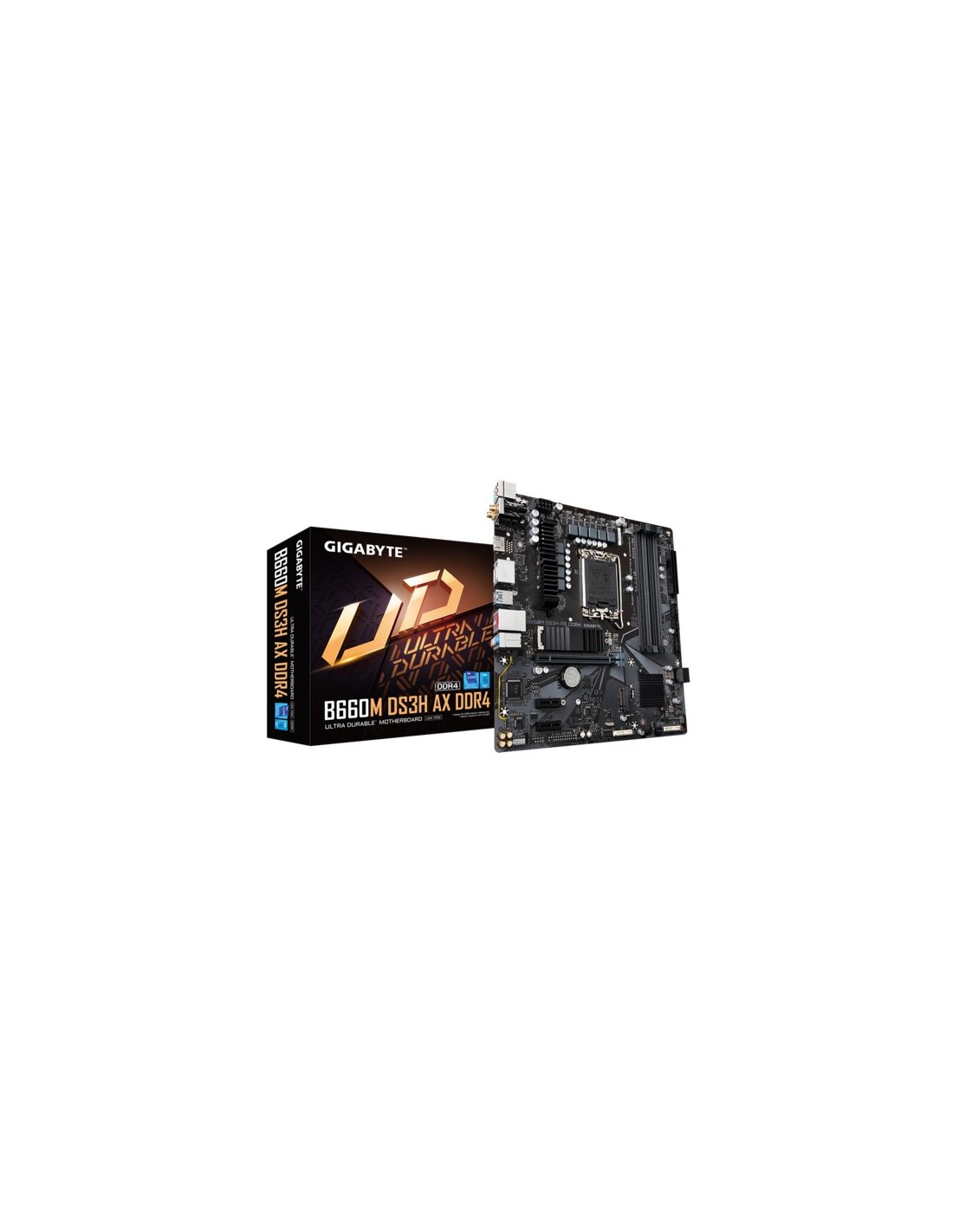 Gigabyte B660M DS3H AX DDR4 placa base Intel B660 LGA 1700 micro ATX