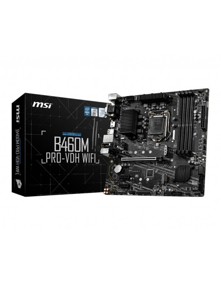 MSI B460M PRO-VDH WIFI placa base Intel B460 LGA 1200 (Socket H5) micro ATX