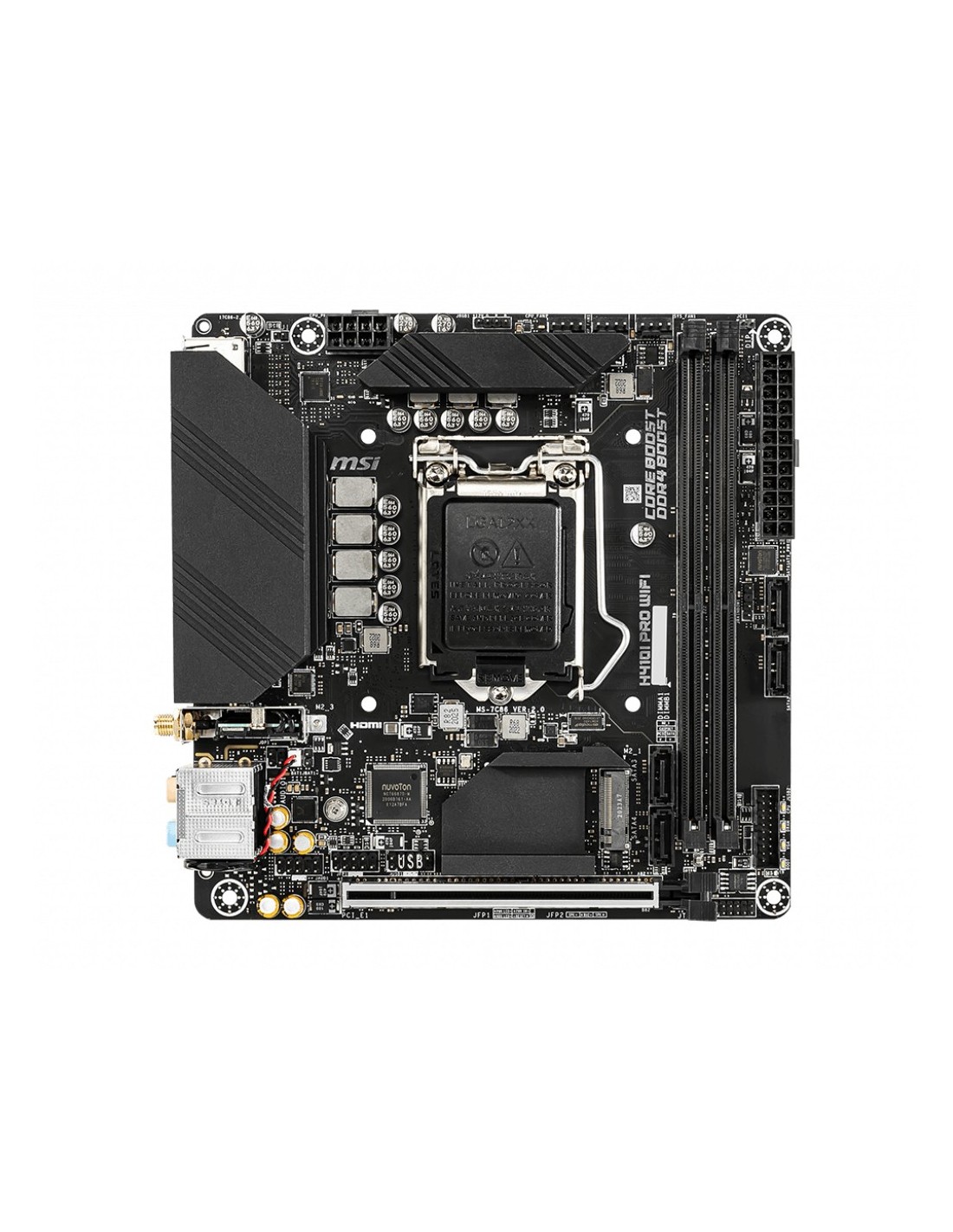 MSI H410I Pro Wifi Intel H410 LGA 1200 (Socket H5) mini ITX