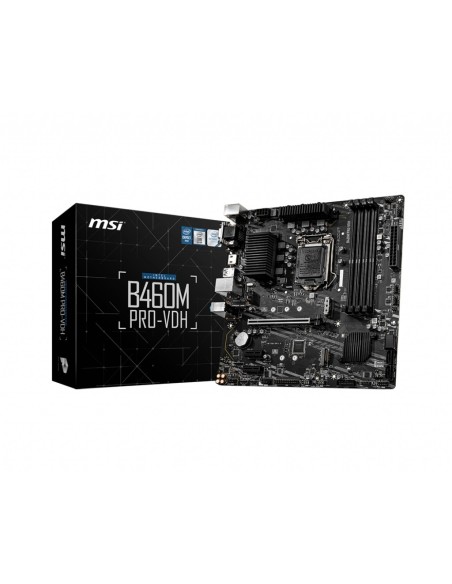 MSI B460M Pro-VDH Intel B460 LGA 1200 (Socket H5) micro ATX