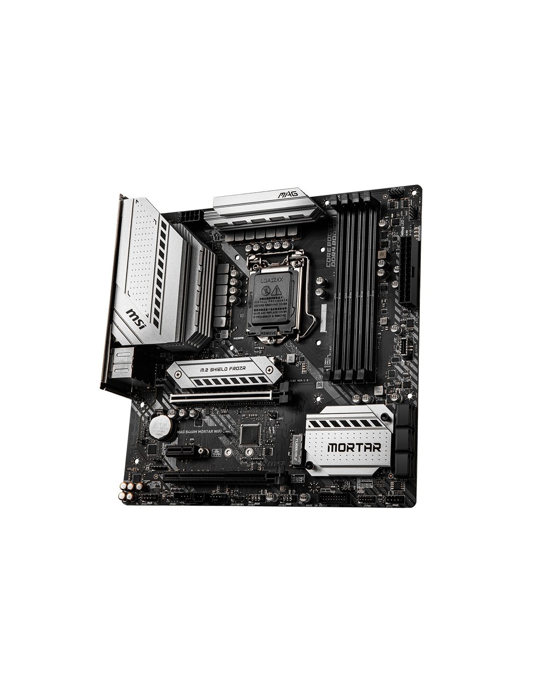 MSI MAG B460M MORTAR WIFI placa base Intel B460 LGA 1200 (Socket H5 ...
