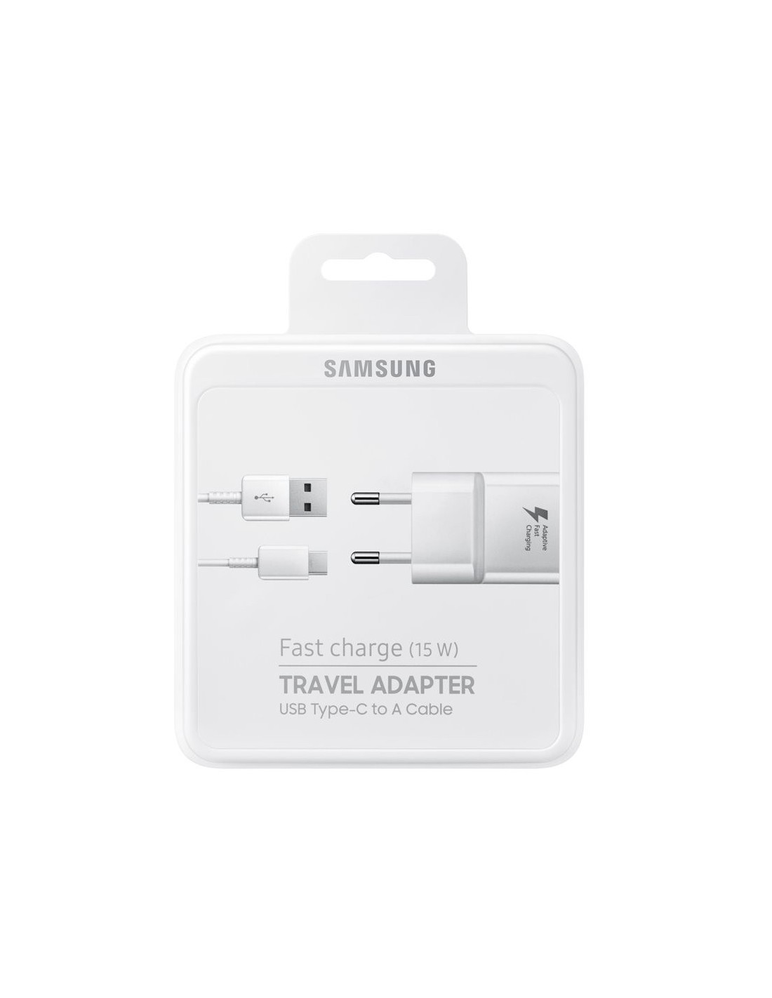 Samsung EP-TA20 Universal Blanco USB Interior