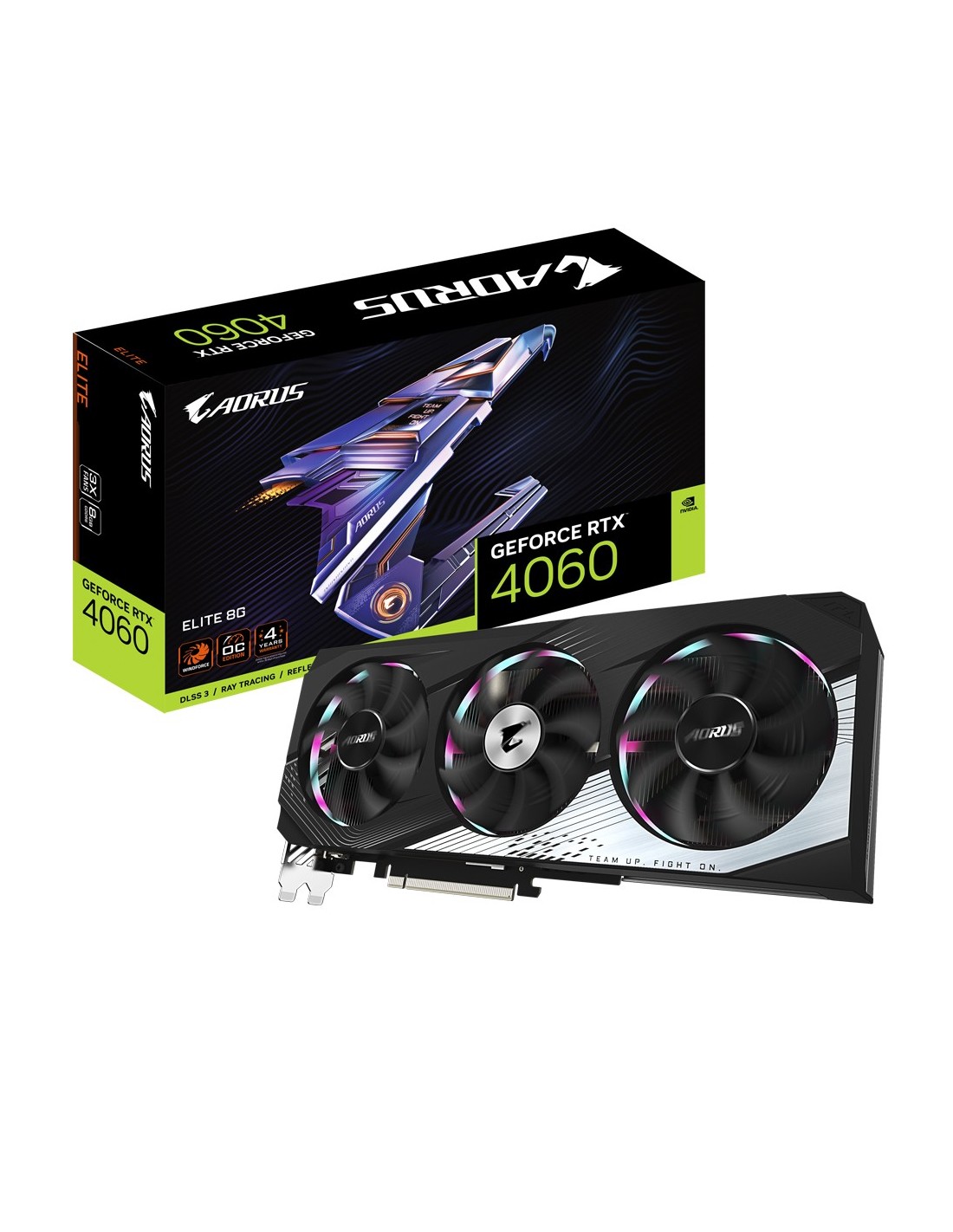 Gigabyte AORUS GeForce RTX 4060 ELITE 8G NVIDIA 8 GB GDDR6