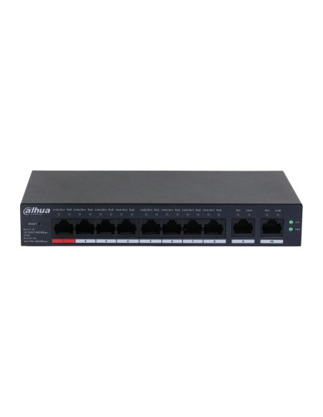 Dahua Technology DH-CS4010-8GT-110 switch Gestionado L2 Gigabit Ethernet (10/100/1000) Energía ...