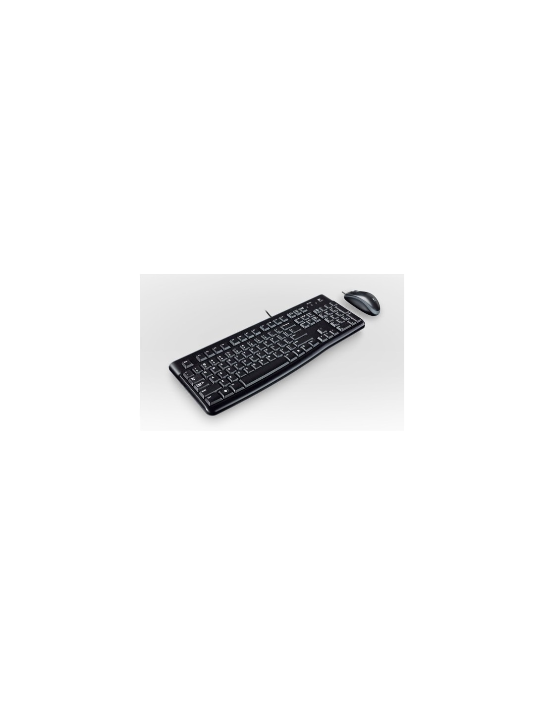Logitech Desktop MK120 teclado Ratón incluido USB QWERTY Español Negro