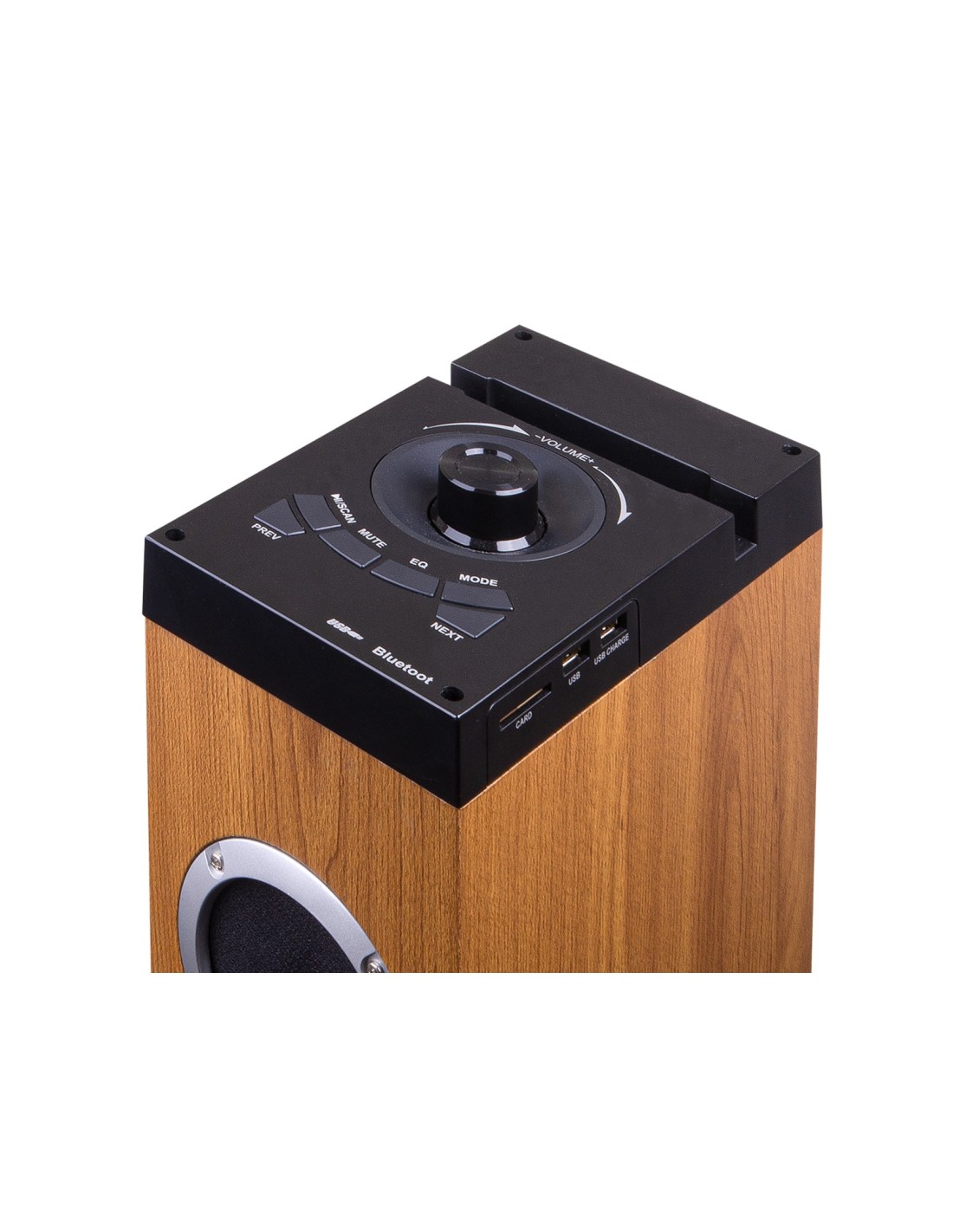 Trevi XT10A8WD Torre de sonido para uso doméstico 60 W Madera