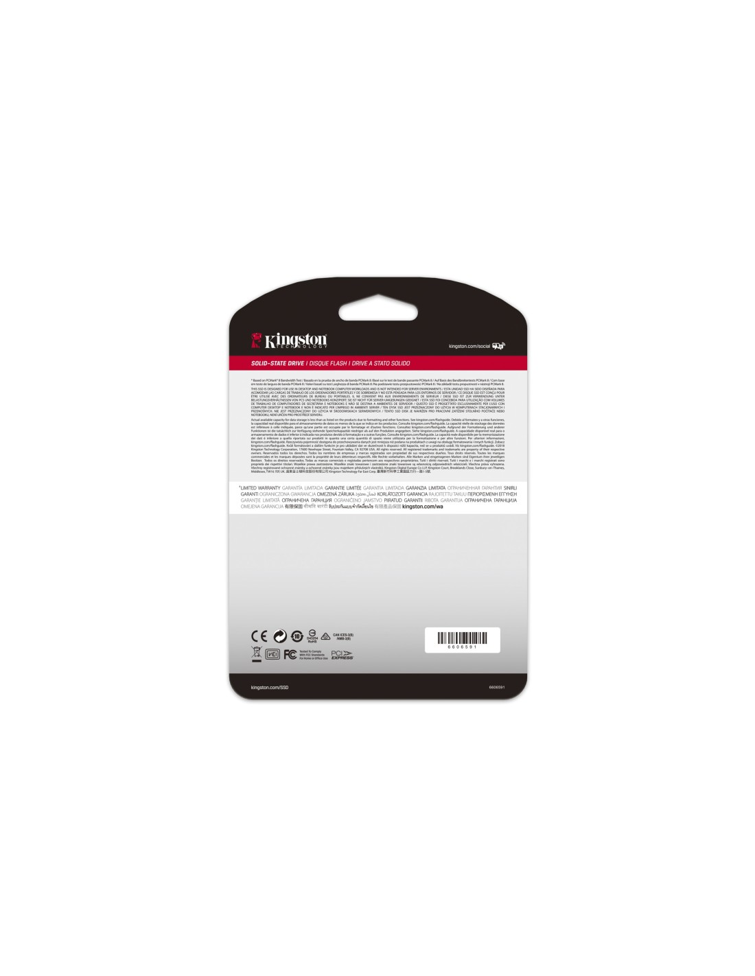 Kingston Technology A2000 M.2 1 TB PCI Express 3.0 3D NAND NVMe