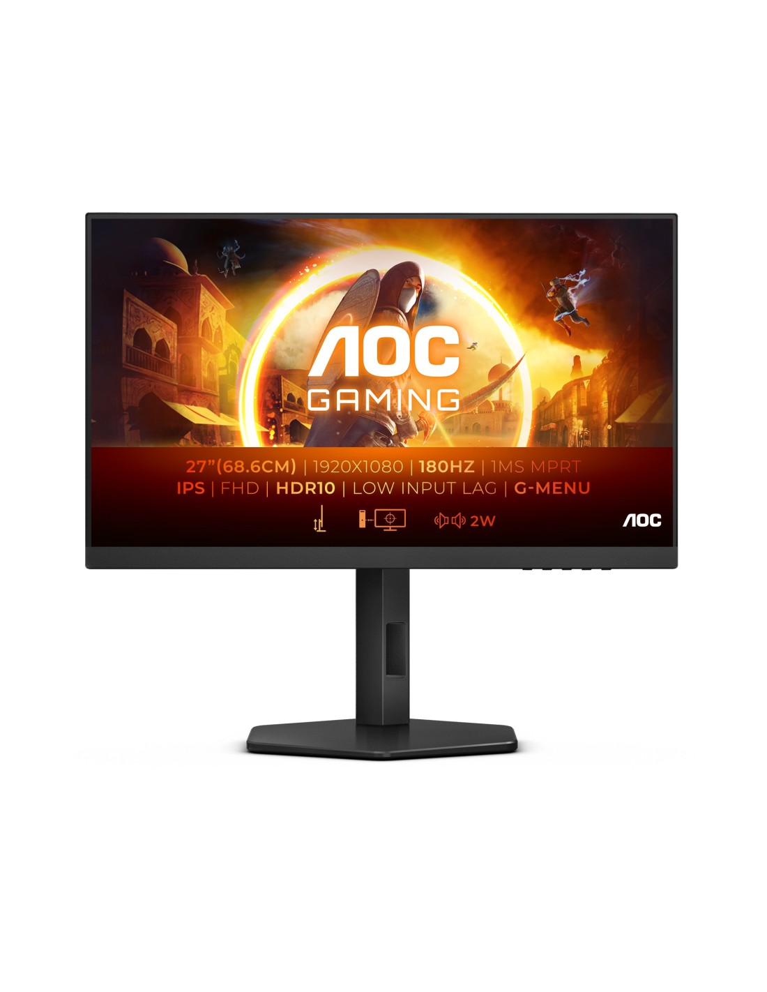 AOC 27G4X pantalla para PC 68,6 cm (27") 1920 x 1080 Pixeles Full HD ...