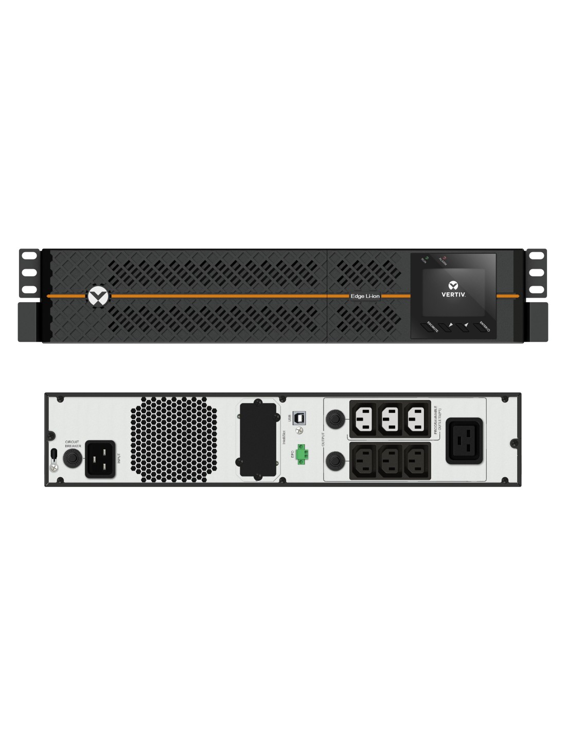 Vertiv EDGELI-3000IRT2U sistema de alimentación ininterrumpida (UPS) Línea interactiva 3 kVA ...