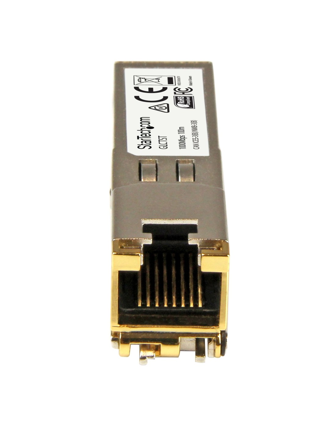 StarTech.com Módulo Transceptor SFP Compatible con Cisco GLC-T - 1000BASE-T - SFP a RJ45 Cat6 ...