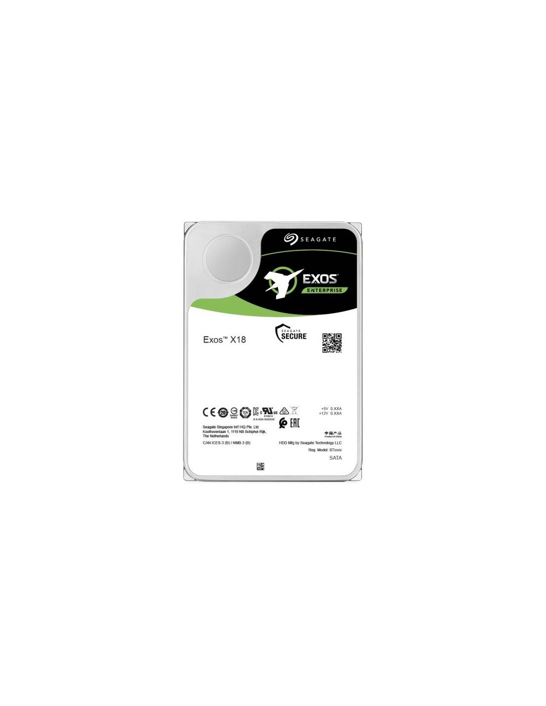 Seagate Exos X18 3.5" 16 TB SAS