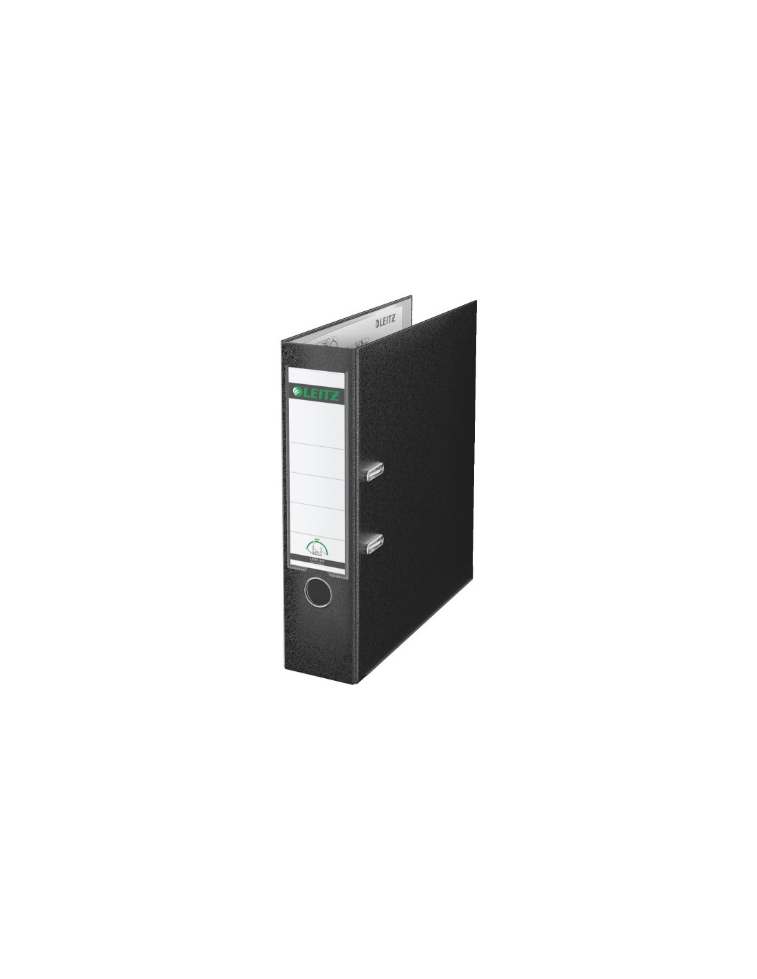 Leitz 180° Lever Arch File Plastic carpeta de cartón A4 Negro