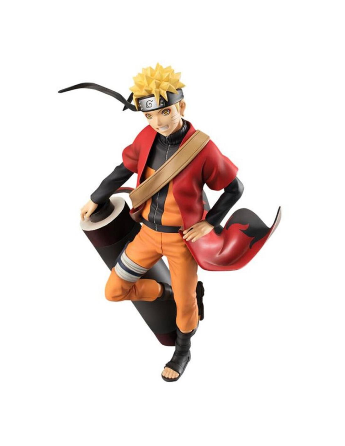 Figura megahouse naruto shippuden g.e.m. naruto uzumaki sage mode