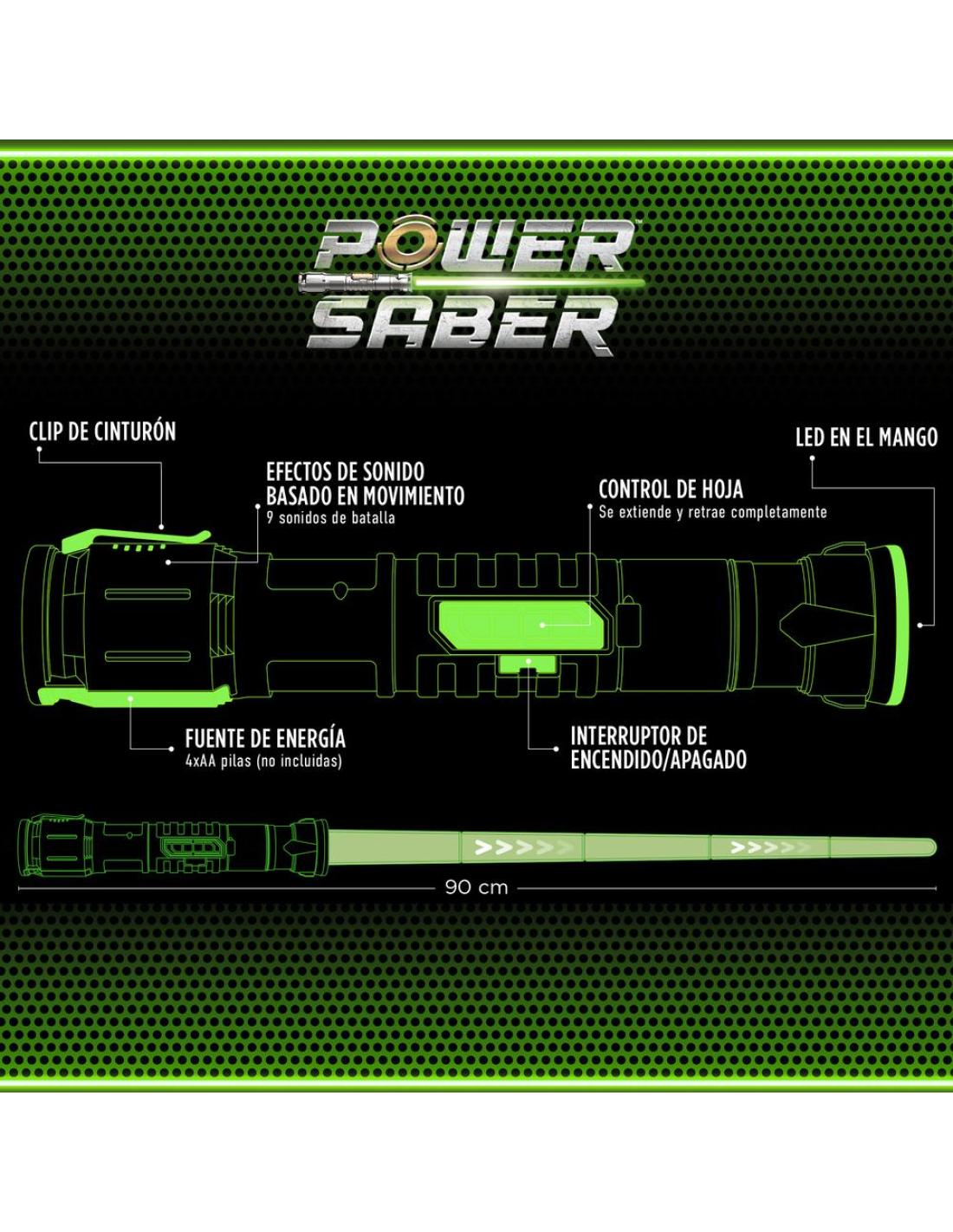 Power saber verde