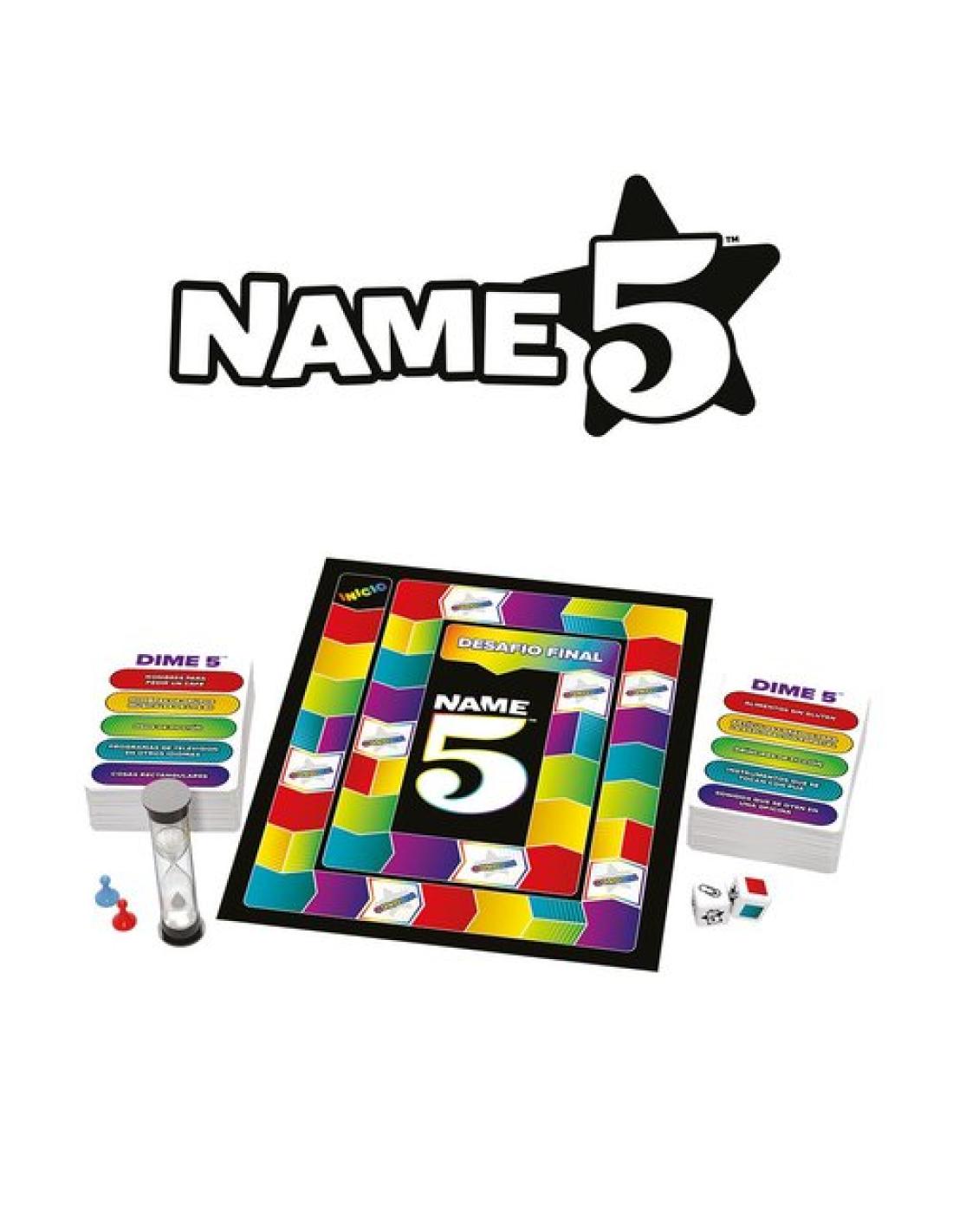 Juego de mesa name 5 big box