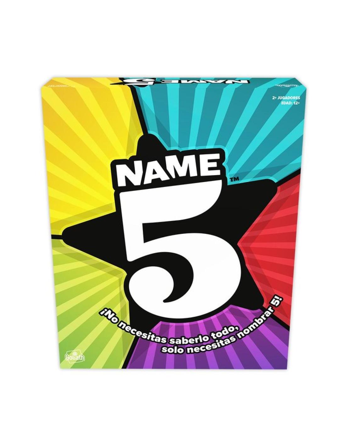 Juego de mesa name 5 big box