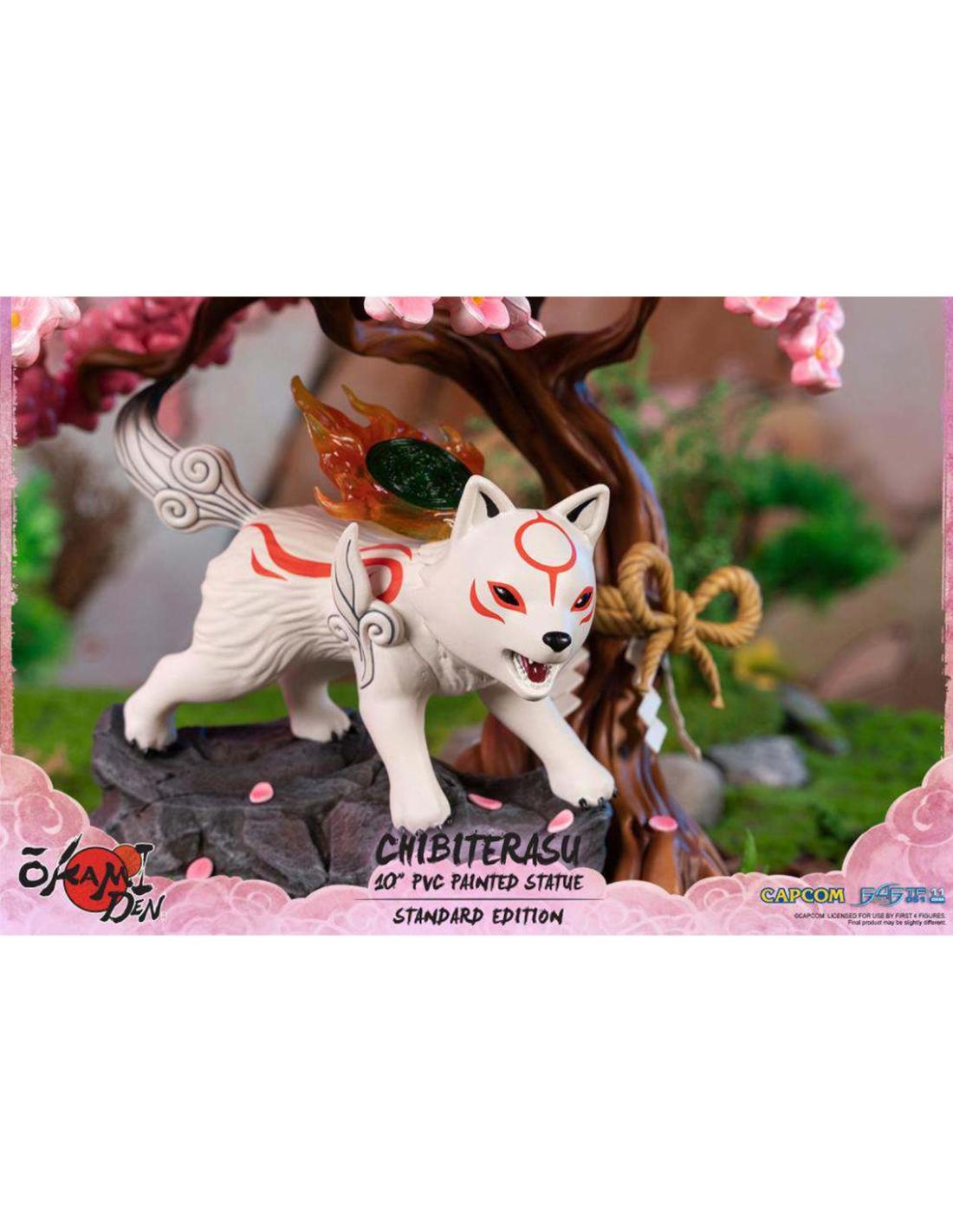 Figura first 4 figures standard edition chibiterasu okamiden