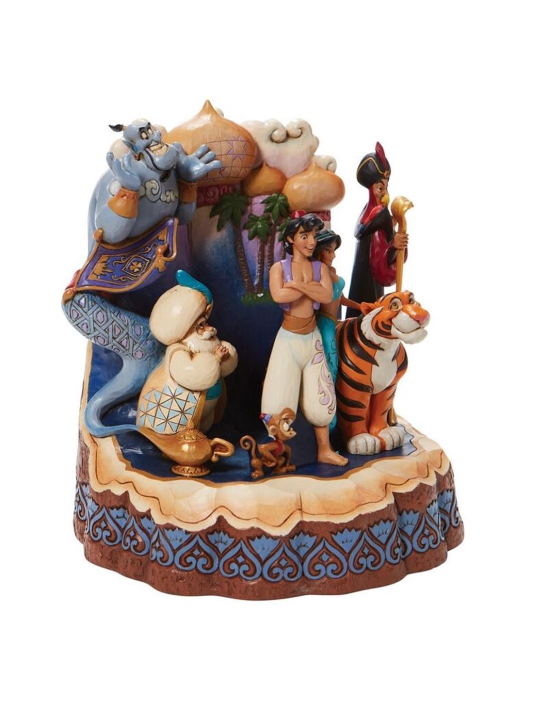 Figura enesco disney aladdin personajes diorama premium
