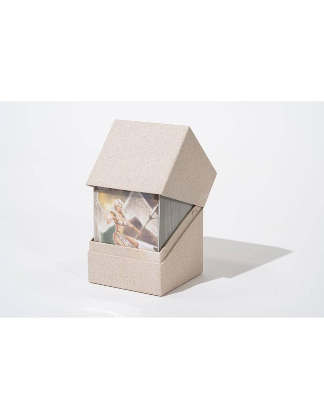 Caja de cartas ultimate guard boulder deck case return to earth 100+ tamaño estándar natural