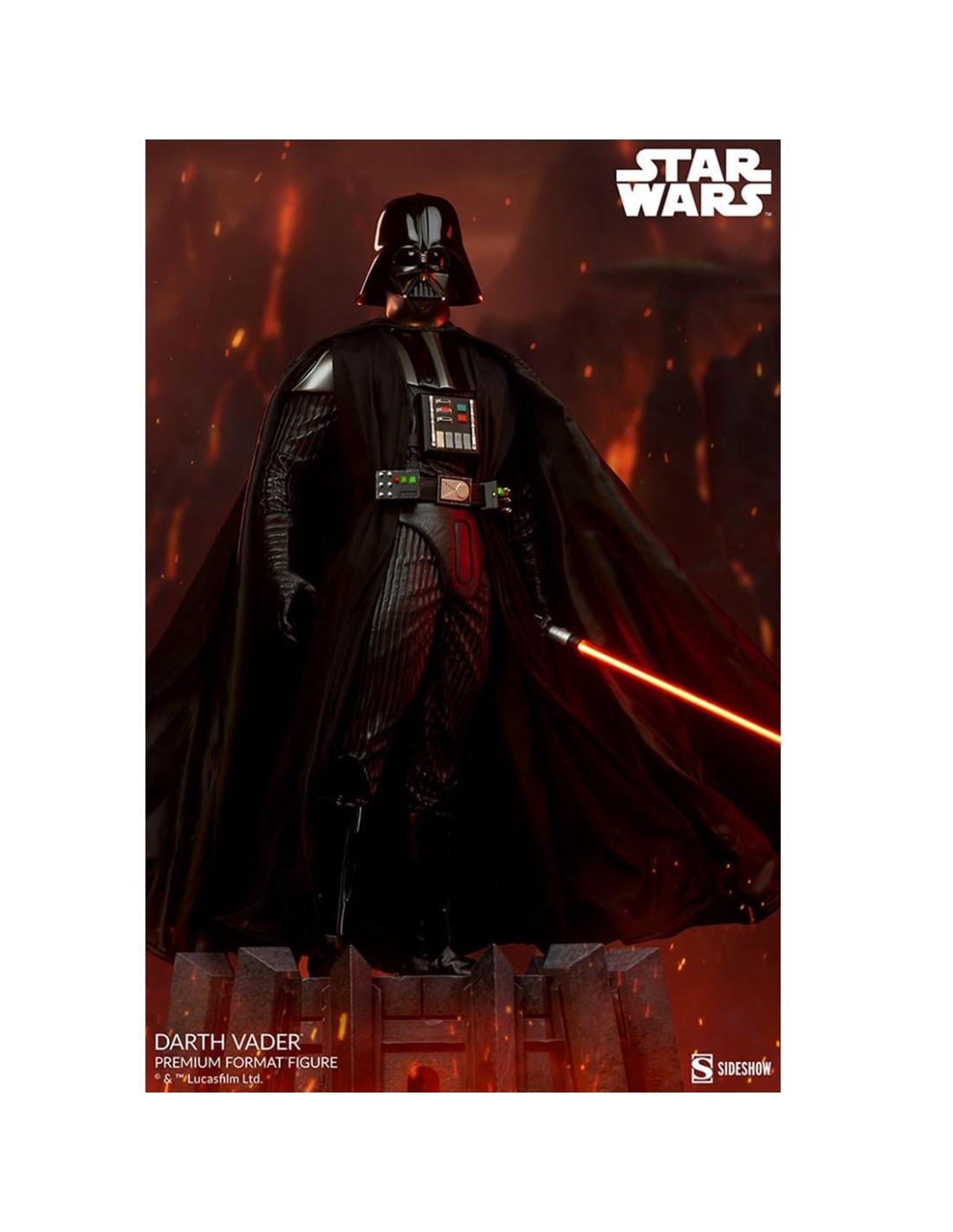 Estatua sideshow collectibles premium format darth vader