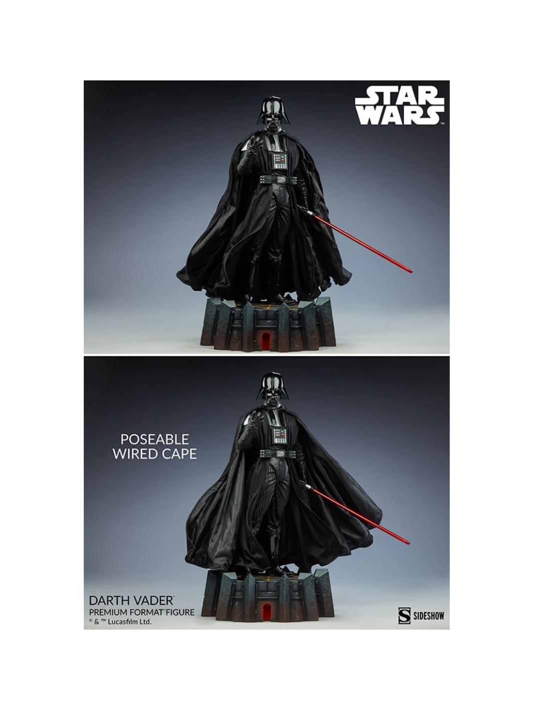 Estatua sideshow collectibles premium format darth vader