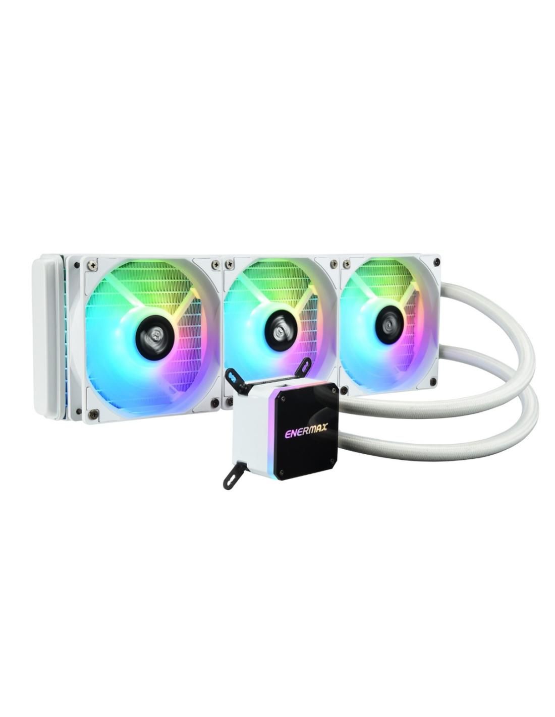 Kit refrigeracion liquida cpu gaming enermax elc - lmt240 - argb liqmax iii 360 para intel amd ...