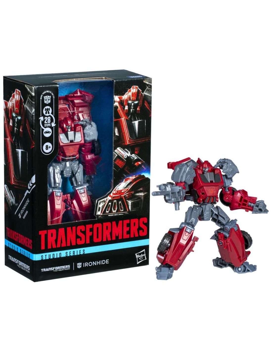 Figura hasbro transformers war for cybertron ironhide