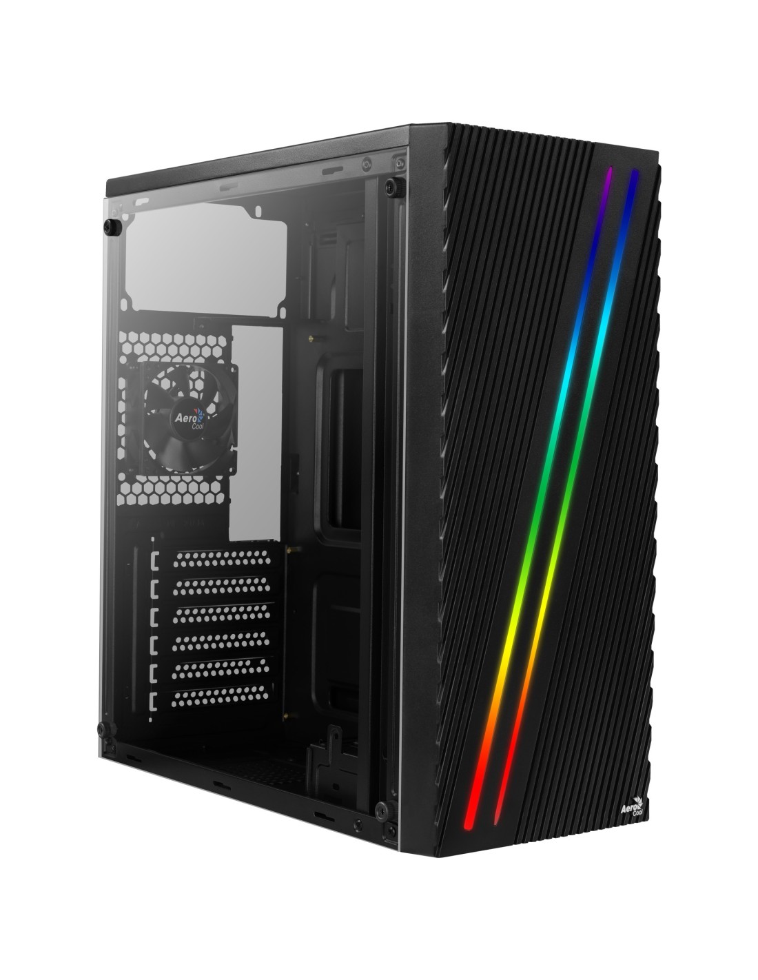 Aerocool Streak Midi Tower Negro