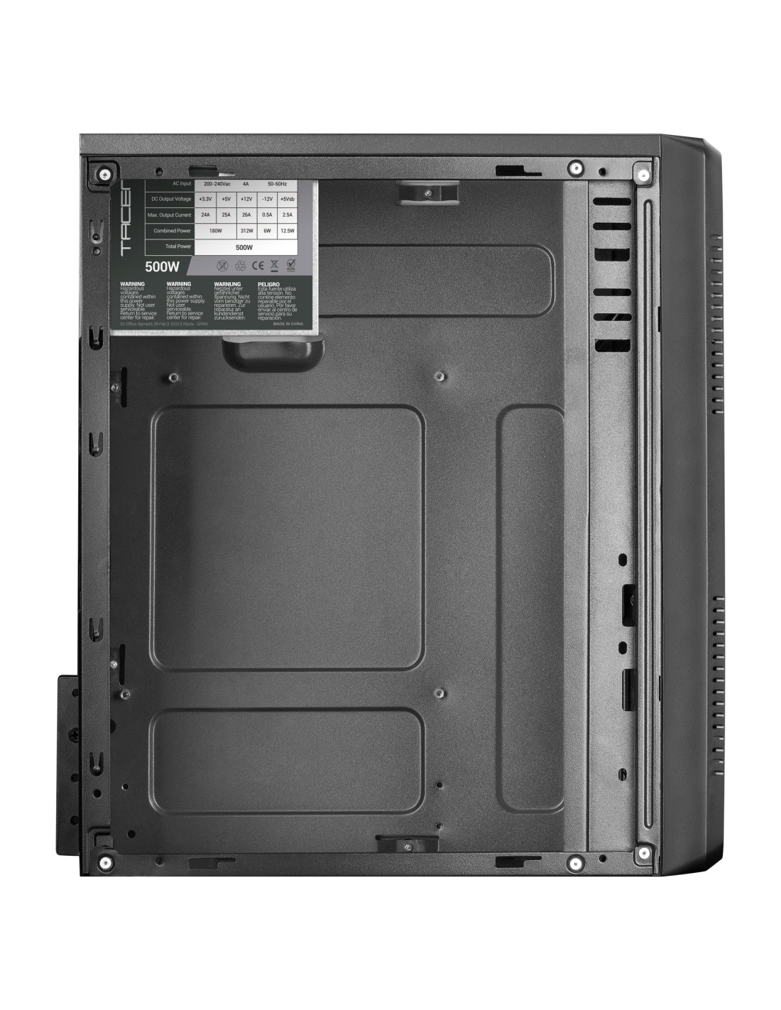 Tacens Anima Anima ACM500, Caja PC Micro ATX y Fuente PC 500W, Compacta ...