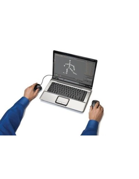 3Dconnexion SpaceNavigator for Notebooks USB Negro, Gris